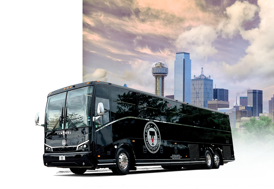Dallas, TX Charter Bus and Motorcoach